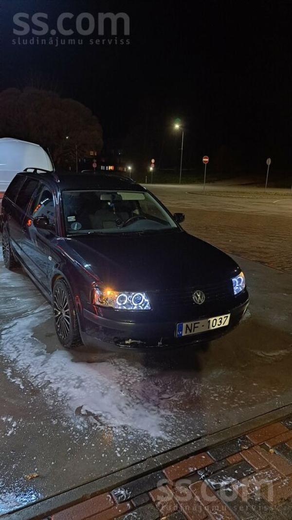 Volkswagen Passat B5 2000 Rīga vietnē Melns Volkswagen Passat B5 2000 Rīga, ar dzinēja tilpumu 1.90 L un nobraukumu 458 tūkst. km par 1200 €, foto 1 vietnē AUTOMOTO.COM.LV