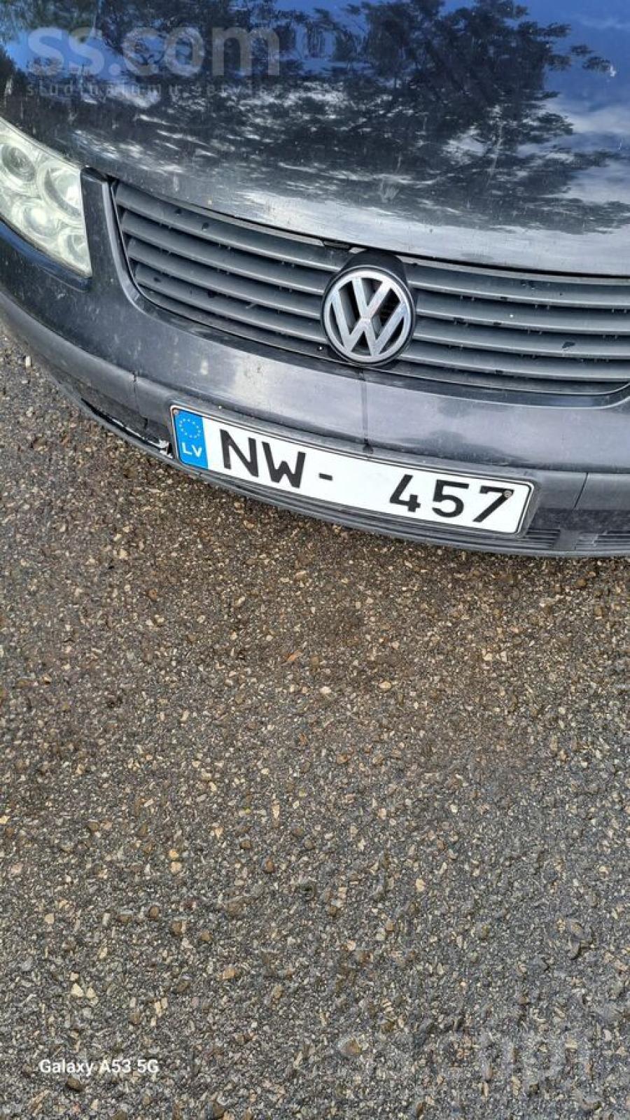 Melns Volkswagen Passat B5 2000 Rīga, ar dzinēja tilpumu 1.90 L un nobraukumu 458 tūkst. km par 1200 €, foto 3 vietnē AUTOMOTO.COM.LV