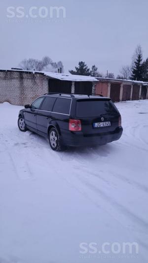 Melns Volkswagen Passat B5 2001 Cēsis, ar dzinēja tilpumu 1.90 L un nobraukumu 370 tūkst. km par 1350 €, foto 6 vietnē AUTOMOTO.COM.LV