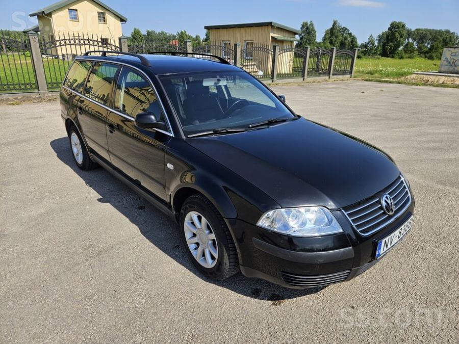 Черный Фольксваген Пассат Б5 2001 в Айзкраукле, объемом двигателя 1.90 л и пробегом 352 тыс. км за 2500 €, фото 4 на AUTOMOTO.COM.LV