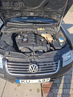 Melns Volkswagen Passat B5 2001 Jēkabpils, ar dzinēja tilpumu 1.90 L un nobraukumu 270 tūkst. km par 1650 €, foto  vietnē AUTOMOTO.COM.LV