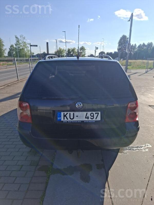 Melns Volkswagen Passat B5 2001 Jēkabpils, ar dzinēja tilpumu 1.90 L un nobraukumu 270 tūkst. km par 1650 €, foto 5 vietnē AUTOMOTO.COM.LV