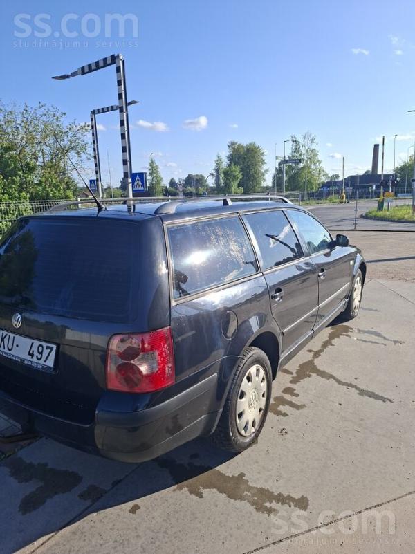 Melns Volkswagen Passat B5 2001 Jēkabpils, ar dzinēja tilpumu 1.90 L un nobraukumu 270 tūkst. km par 1650 €, foto 6 vietnē AUTOMOTO.COM.LV