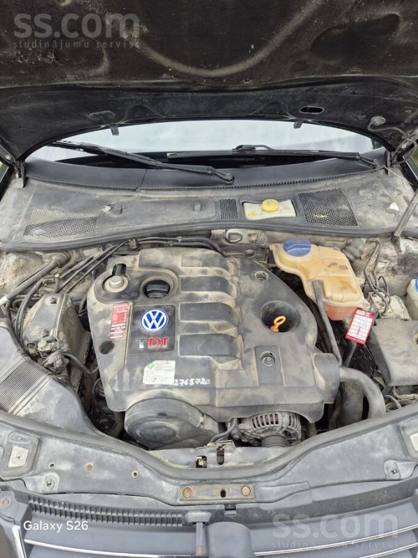 Melns Volkswagen Passat B5 2001 Kuldīga, ar dzinēja tilpumu 1.90 L un nobraukumu 399 tūkst. km par 900 €, foto 8 vietnē AUTOMOTO.COM.LV