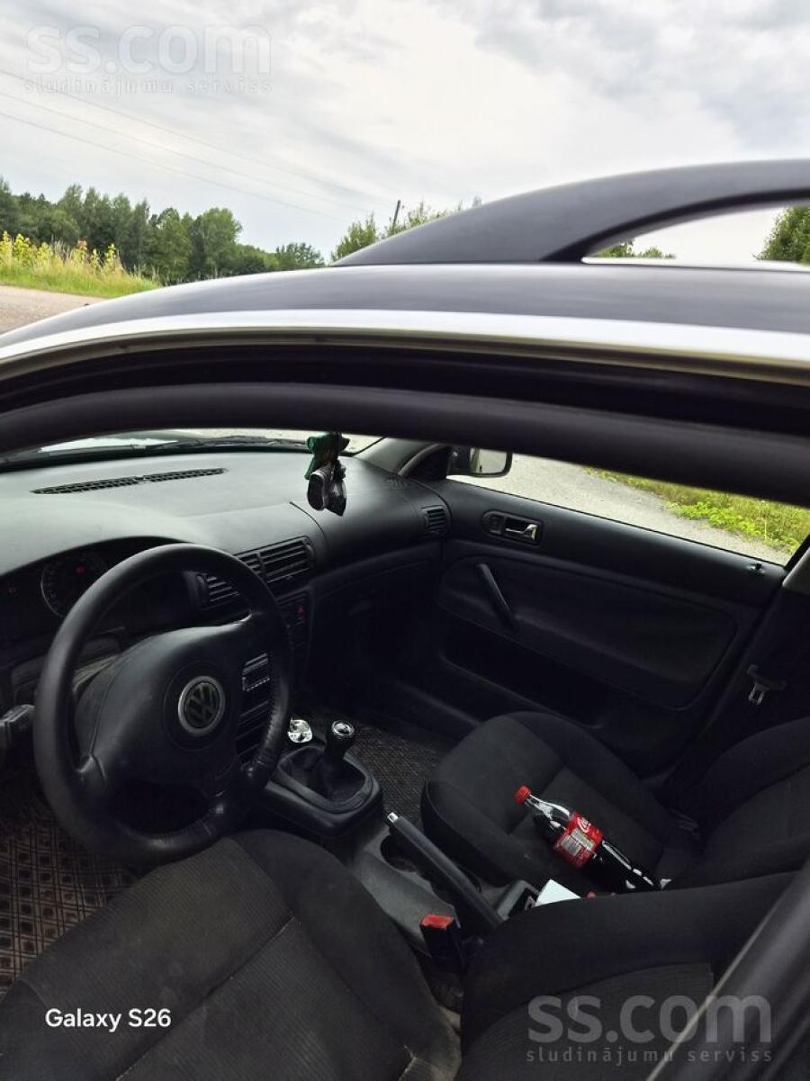 Melns Volkswagen Passat B5 2001 Kuldīga, ar dzinēja tilpumu 1.90 L un nobraukumu 399 tūkst. km par 900 €, foto 7 vietnē AUTOMOTO.COM.LV