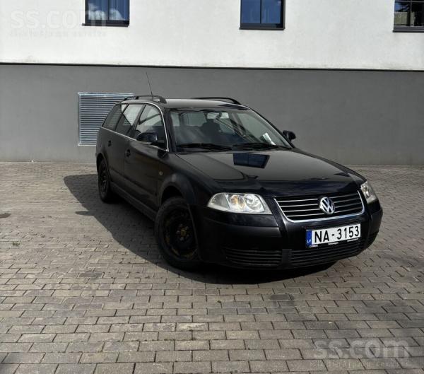 Melns Volkswagen Passat B5 2001 Balvi, ar dzinēja tilpumu 1.90 L un nobraukumu 374 tūkst. km par 1100 €, foto 1 vietnē AUTOMOTO.COM.LV