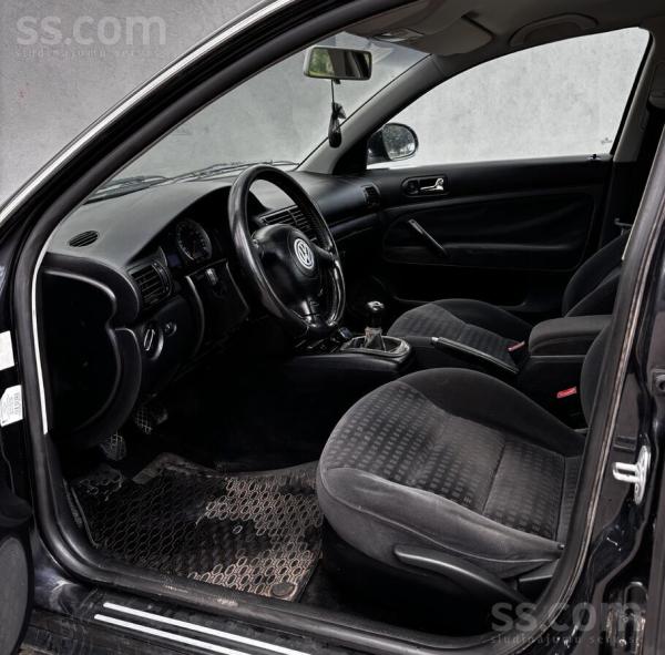 Melns Volkswagen Passat B5 2001 Balvi, ar dzinēja tilpumu 1.90 L un nobraukumu 374 tūkst. km par 1100 €, foto 7 vietnē AUTOMOTO.COM.LV