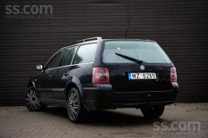 Black Volkswagen Passat B5 2002 in Riga, with an engine capacity of 1.90 L and mileage of 0 thousand km for 1350 €, photo 4 on AUTOMOTO.COM.LV