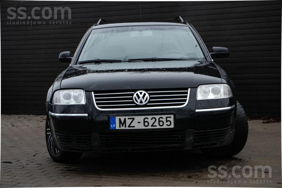 Black Volkswagen Passat B5 2002 in Riga, with an engine capacity of 1.90 L and mileage of 0 thousand km for 1350 €, photo 5 on AUTOMOTO.COM.LV