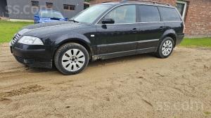 Black Volkswagen Passat B5 2002 in Cesis, with an engine capacity of 1.90 L and mileage of 416 thousand km for 1100 €, photo  on AUTOMOTO.COM.LV