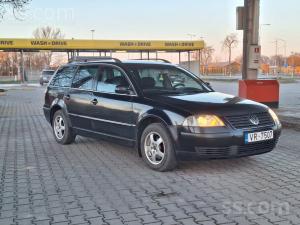 Black Volkswagen Passat B5 2002 in Ventspils, with an engine capacity of 1.90 L and mileage of 334 thousand km for 1100 €, photo 3 on AUTOMOTO.COM.LV