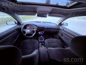Black Volkswagen Passat B5 2002 in Rezekne, with an engine capacity of 1.90 L and mileage of 494 thousand km for 1590 €, photo 6 on AUTOMOTO.COM.LV