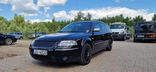 Черный Фольксваген Пассат Б5 2002 в Валмиера, объемом двигателя 1.90 л и пробегом 326 тыс. км за 1650 €, фото 6 на AUTOMOTO.COM.LV