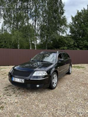 Black Volkswagen Passat B5 2002 in Balvi, with an engine capacity of 1.90 L and mileage of 393 thousand km for 2000 €, photo  on AUTOMOTO.COM.LV