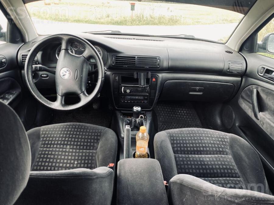 Melns Volkswagen Passat B5 2002 Rēzekne, ar dzinēja tilpumu 1.90 L un nobraukumu 497 tūkst. km par 2700 €, foto 7 vietnē AUTOMOTO.COM.LV