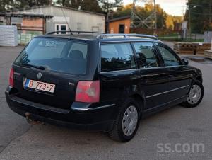 Черный Фольксваген Пассат Б5 2002 в Юрмала, объемом двигателя 1.90 л и пробегом 414 тыс. км за 1990 €, фото 3 на AUTOMOTO.COM.LV