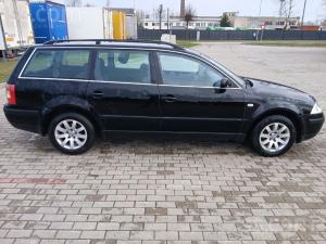 Black Volkswagen Passat B5 2003 in Rezekne, with an engine capacity of 1.90 L and mileage of 245 thousand km for 650 €, photo 5 on AUTOMOTO.COM.LV