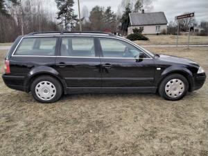 Black Volkswagen Passat B5 2003 in Rezekne, with an engine capacity of 1.90 L and mileage of 272 thousand km for 2350 €, photo 6 on AUTOMOTO.COM.LV