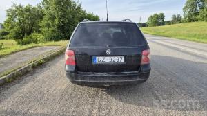 Black Volkswagen Passat B5 2003 in Jekabpils, with an engine capacity of 1.90 L and mileage of 489 thousand km for 1100 €, photo 5 on AUTOMOTO.COM.LV