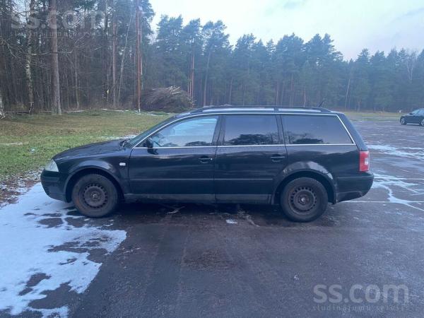 Melns Volkswagen Passat B5 2003 Jēkabpils, ar dzinēja tilpumu 1.90 L un nobraukumu 300 tūkst. km par 1400 €, foto 5 vietnē AUTOMOTO.COM.LV