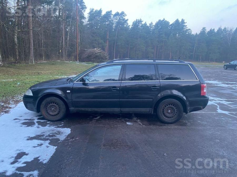 Melns Volkswagen Passat B5 2003 Jēkabpils, ar dzinēja tilpumu 1.90 L un nobraukumu 300 tūkst. km par 1400 €, foto 5 vietnē AUTOMOTO.COM.LV