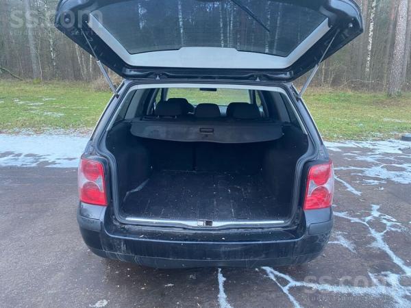 Melns Volkswagen Passat B5 2003 Jēkabpils, ar dzinēja tilpumu 1.90 L un nobraukumu 300 tūkst. km par 1400 €, foto 9 vietnē AUTOMOTO.COM.LV