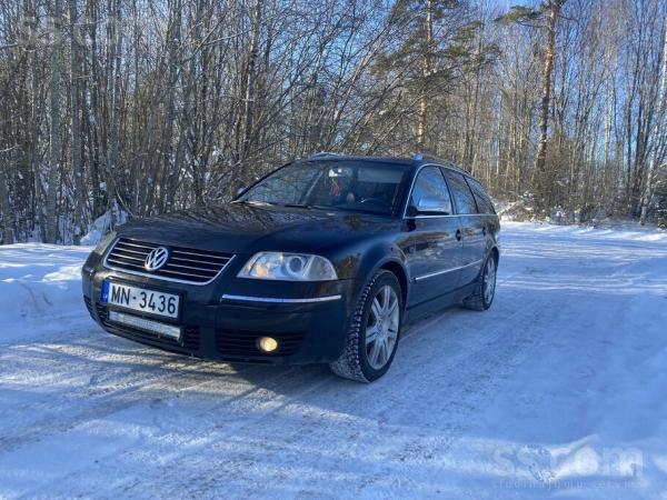 Black Volkswagen Passat B5 2003 in Aluksne, with an engine capacity of 1.90 L and mileage of 413 thousand km for 2100 €, photo 1 on AUTOMOTO.COM.LV