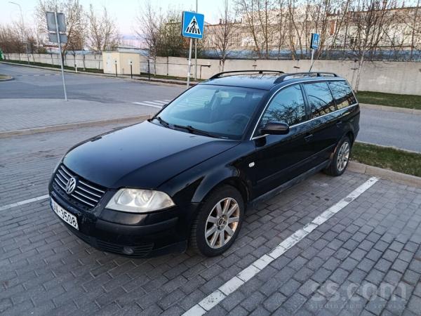 Melns Volkswagen Passat B5 2003 Rīga, ar dzinēja tilpumu 1.90 L un nobraukumu 366 tūkst. km par 1200 €, foto 1 vietnē AUTOMOTO.COM.LV
