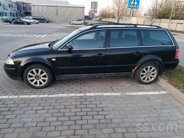 Melns Volkswagen Passat B5 2003 Rīga, ar dzinēja tilpumu 1.90 L un nobraukumu 366 tūkst. km par 1200 €, foto 2 vietnē AUTOMOTO.COM.LV