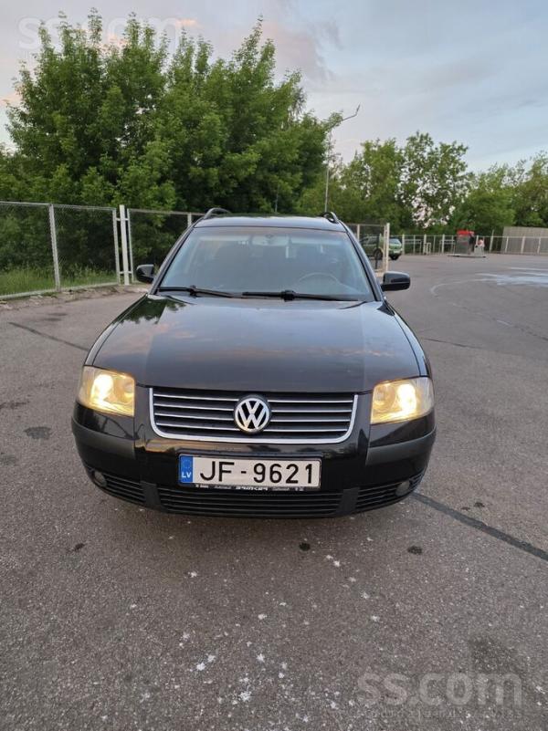 Melns Volkswagen Passat B5 2003 Daugavpils, ar dzinēja tilpumu 1.90 L un nobraukumu 362 tūkst. km par 2350 €, foto 2 vietnē AUTOMOTO.COM.LV