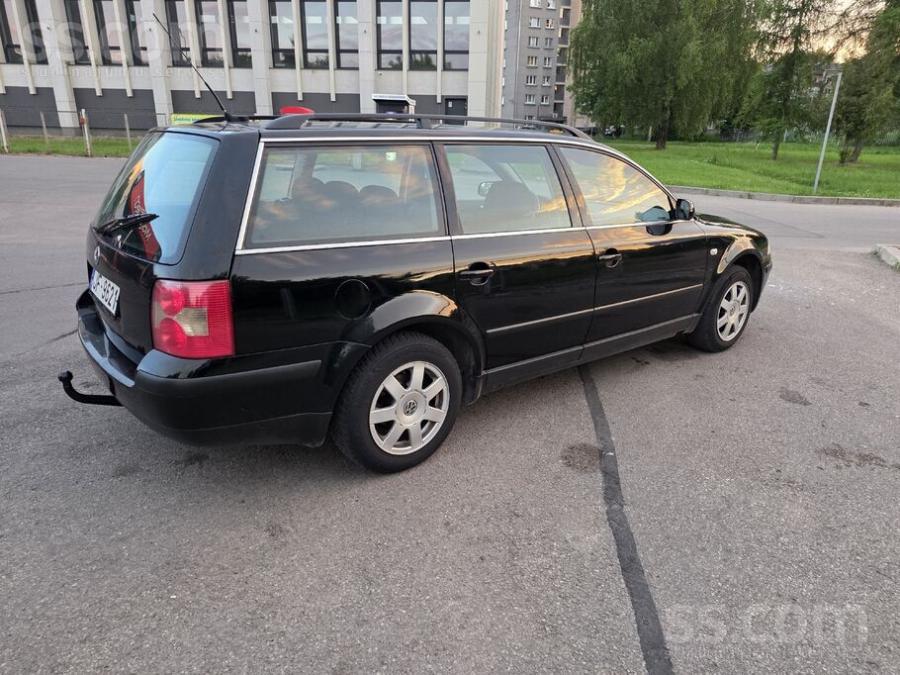 Черный Фольксваген Пассат Б5 2003 в Даугавпилс, объемом двигателя 1.90 л и пробегом 362 тыс. км за 2350 €, фото 5 на AUTOMOTO.COM.LV