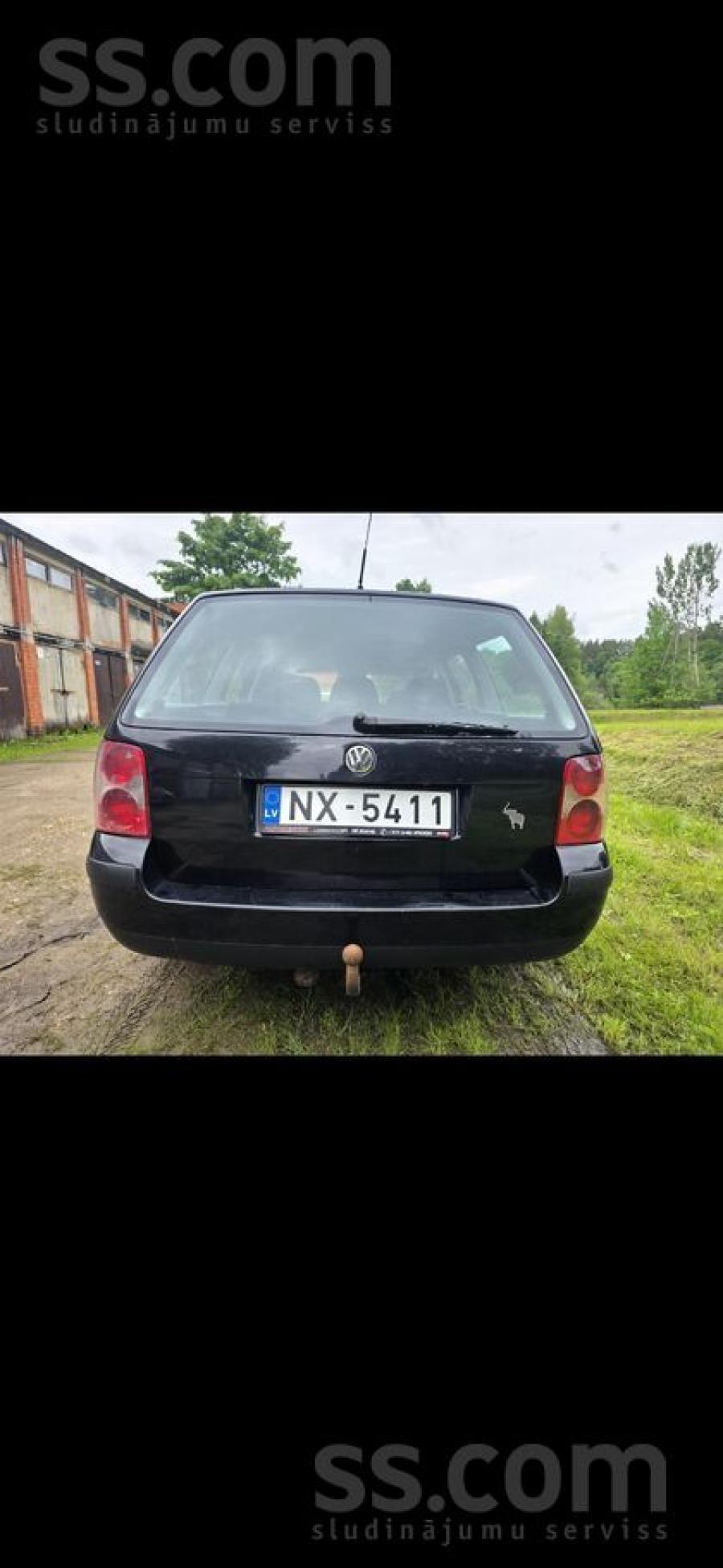 Melns Volkswagen Passat B5 2003 Cēsis, ar dzinēja tilpumu 1.90 L un nobraukumu 263 tūkst. km par 2475 €, foto 9 vietnē AUTOMOTO.COM.LV