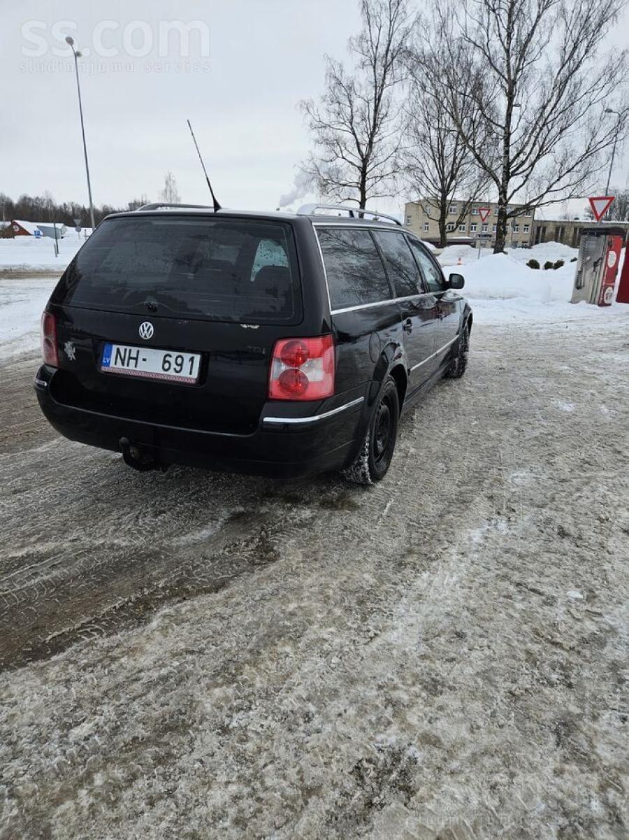 Melns Volkswagen Passat B5 2003 Madona, ar dzinēja tilpumu 1.90 L un nobraukumu 444 tūkst. km par 1500 €, foto 6 vietnē AUTOMOTO.COM.LV