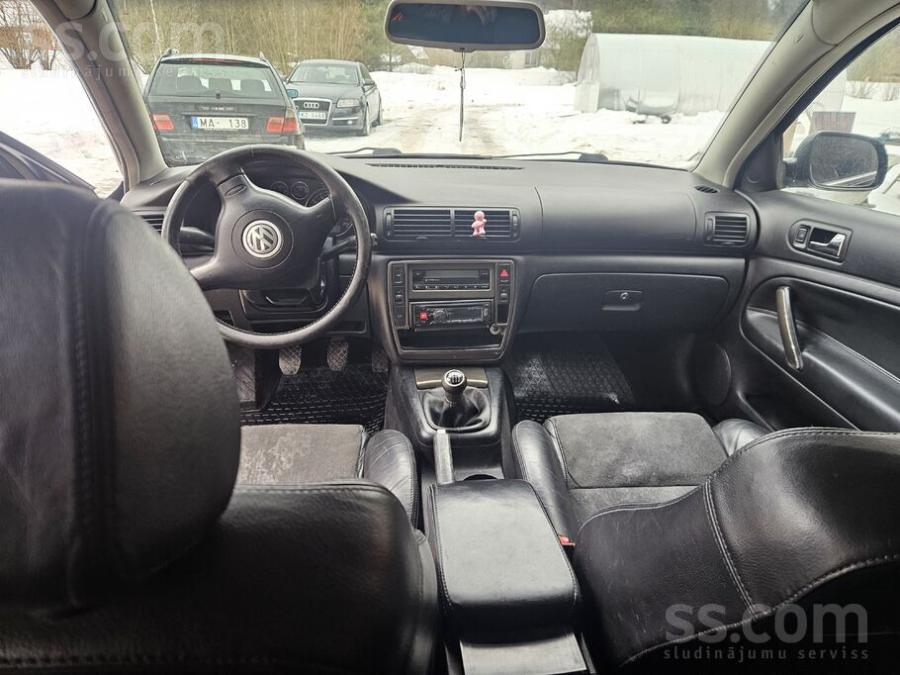 Melns Volkswagen Passat B5 2003 Madona, ar dzinēja tilpumu 1.90 L un nobraukumu 444 tūkst. km par 1500 €, foto 9 vietnē AUTOMOTO.COM.LV