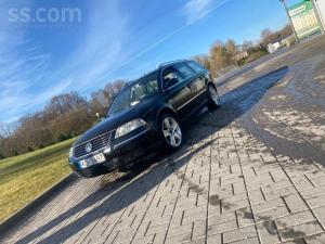 Black Volkswagen Passat B5 2003 in Rezekne, with an engine capacity of 1.90 L and mileage of 388 thousand km for 1800 €, photo  on AUTOMOTO.COM.LV