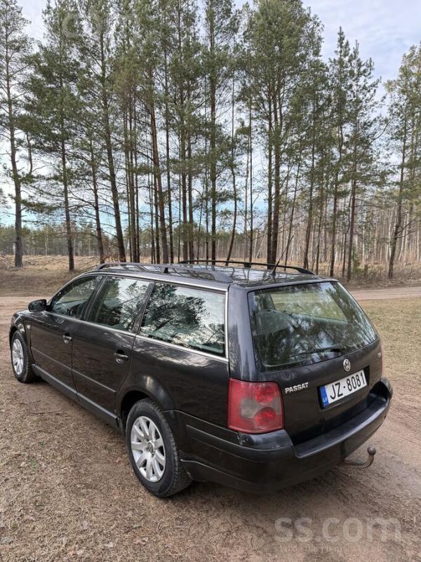 Melns Volkswagen Passat B5 2003 Kuldīga, ar dzinēja tilpumu 1.90 L un nobraukumu 340 tūkst. km par 1400 €, foto 4 vietnē AUTOMOTO.COM.LV
