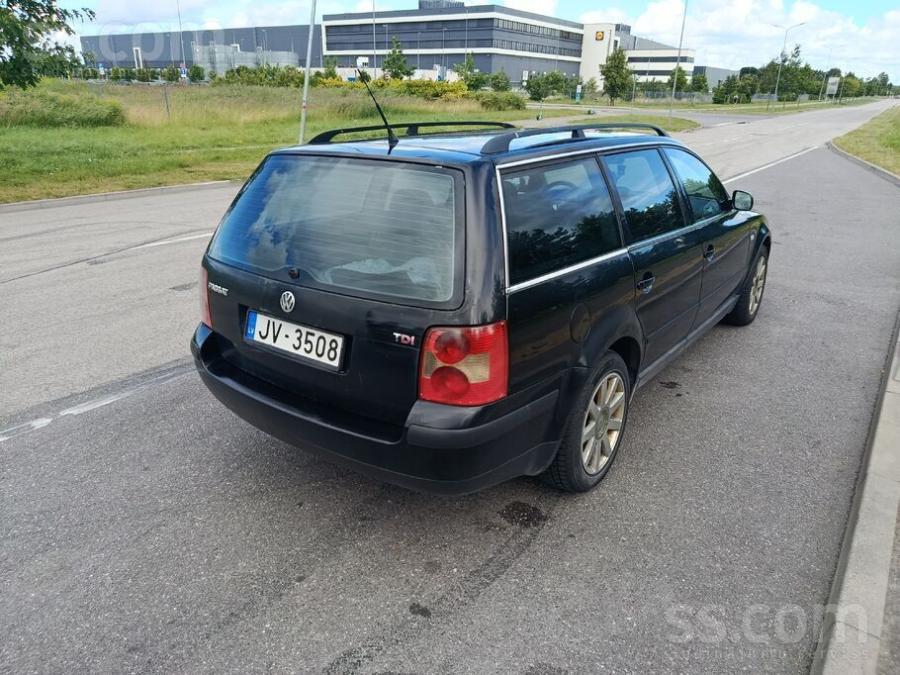 Melns Volkswagen Passat B5 2003 Rīga, ar dzinēja tilpumu 1.90 L un nobraukumu 366 tūkst. km par 700 €, foto 7 vietnē AUTOMOTO.COM.LV
