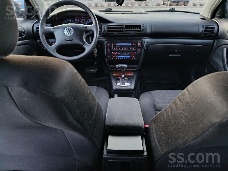 Melns Volkswagen Passat B5 2003 Rīga, ar dzinēja tilpumu 1.90 L un nobraukumu 366 tūkst. km par 700 €, foto 14 vietnē AUTOMOTO.COM.LV