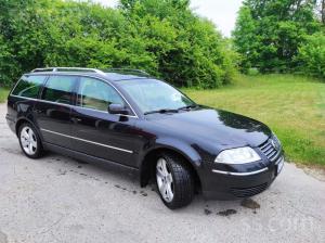 Black Volkswagen Passat B5 2003 in Tukums, with an engine capacity of 2.50 L and mileage of 342 thousand km for 1800 €, photo 11 on AUTOMOTO.COM.LV