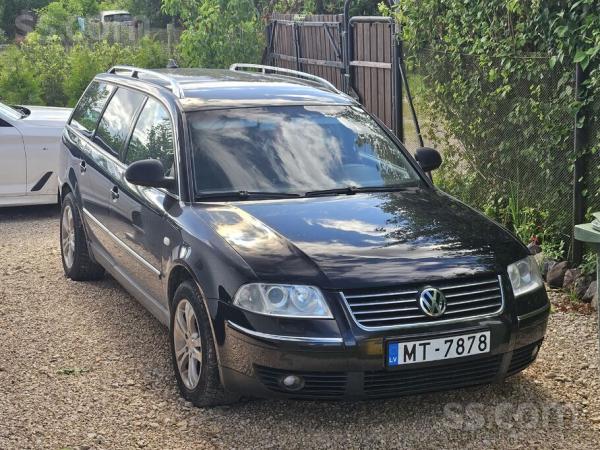 Melns Volkswagen Passat B5 2003 Rīga, ar dzinēja tilpumu 1.90 L un nobraukumu 420 tūkst. km par 1650 €, foto 1 vietnē AUTOMOTO.COM.LV