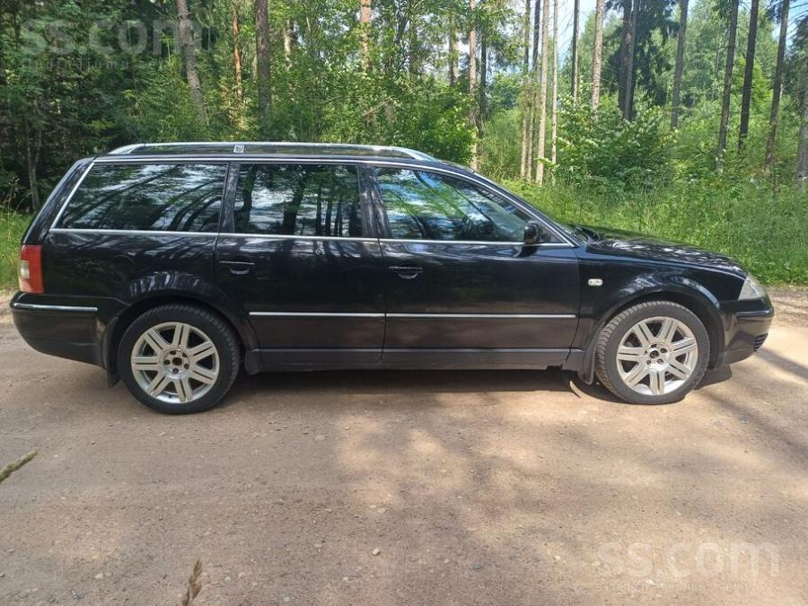 Черный Фольксваген Пассат Б5 2003 в Балви, объемом двигателя 1.90 л и пробегом 0 тыс. км за 1890 €, фото 3 на AUTOMOTO.COM.LV