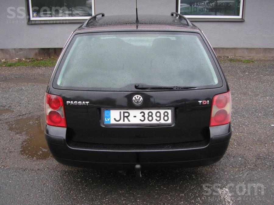 Melns Volkswagen Passat B5 2003 Rīga, ar dzinēja tilpumu 1.90 L un nobraukumu 0 tūkst. km par 1950 €, foto 7 vietnē AUTOMOTO.COM.LV