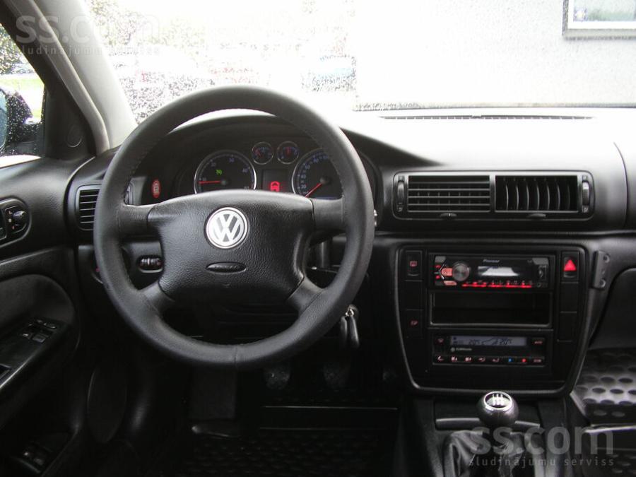 Melns Volkswagen Passat B5 2003 Rīga, ar dzinēja tilpumu 1.90 L un nobraukumu 0 tūkst. km par 1950 €, foto 15 vietnē AUTOMOTO.COM.LV