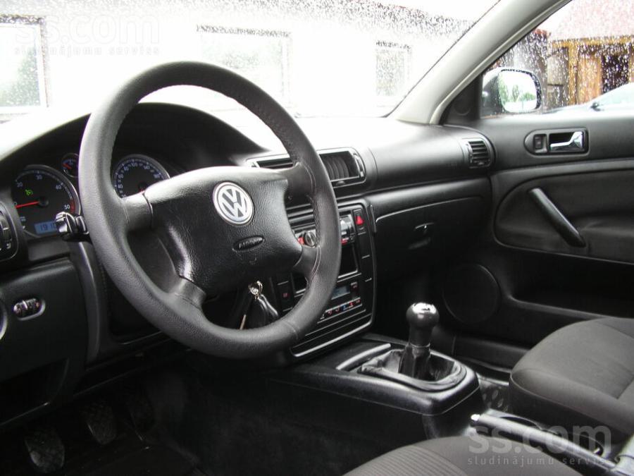 Melns Volkswagen Passat B5 2003 Rīga, ar dzinēja tilpumu 1.90 L un nobraukumu 0 tūkst. km par 1950 €, foto 16 vietnē AUTOMOTO.COM.LV