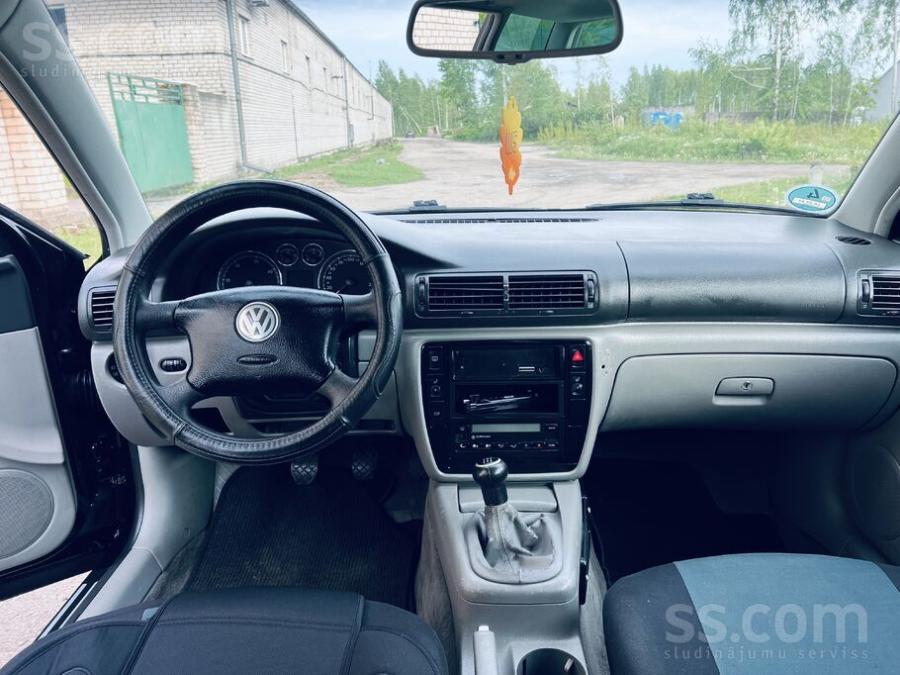 Melns Volkswagen Passat B5 2004 Daugavpils, ar dzinēja tilpumu 1.90 L un nobraukumu 270 tūkst. km par 1749 €, foto 19 vietnē AUTOMOTO.COM.LV