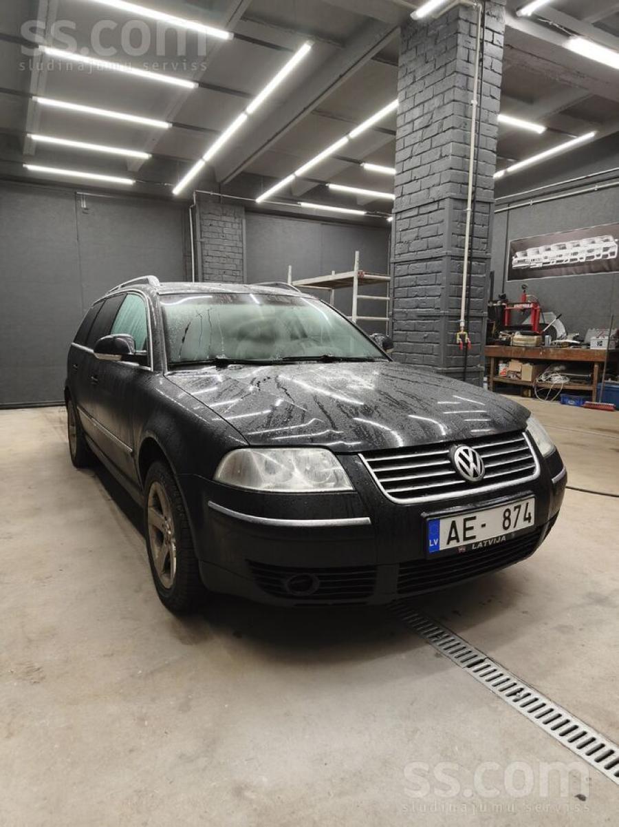 Melns Volkswagen Passat B5 2004 Jūrmala, ar dzinēja tilpumu 1.90 L un nobraukumu 520 tūkst. km par 700 €, foto 3 vietnē AUTOMOTO.COM.LV