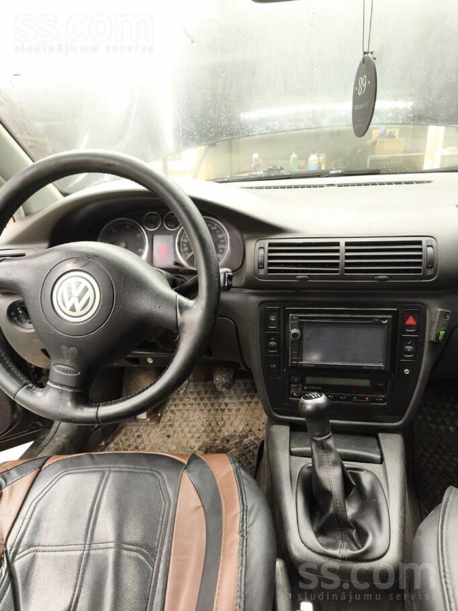 Melns Volkswagen Passat B5 2004 Jūrmala, ar dzinēja tilpumu 1.90 L un nobraukumu 520 tūkst. km par 700 €, foto 8 vietnē AUTOMOTO.COM.LV