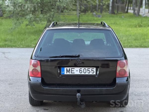 Black Volkswagen Passat B5 2004 in Jurmala, with an engine capacity of 1.90 L and mileage of 490 thousand km for 1100 €, photo 3 on AUTOMOTO.COM.LV