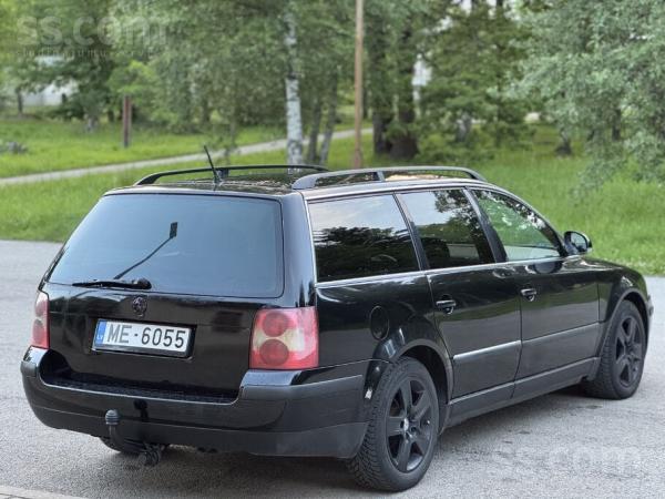 Black Volkswagen Passat B5 2004 in Jurmala, with an engine capacity of 1.90 L and mileage of 490 thousand km for 1100 €, photo 4 on AUTOMOTO.COM.LV