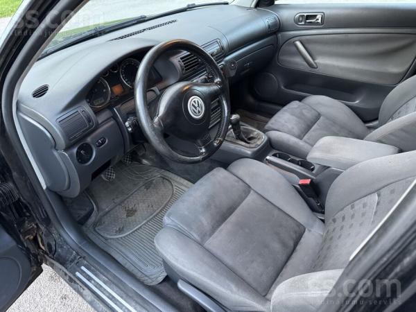 Black Volkswagen Passat B5 2004 in Jurmala, with an engine capacity of 1.90 L and mileage of 490 thousand km for 1100 €, photo 7 on AUTOMOTO.COM.LV